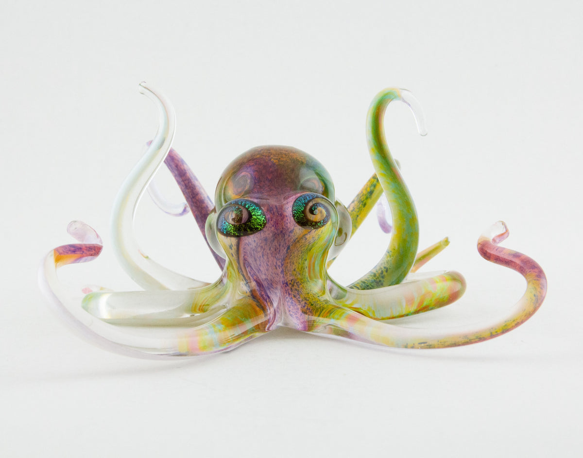 Multicolor Octopus — Fusion Art Glass & Fine Jewelry
