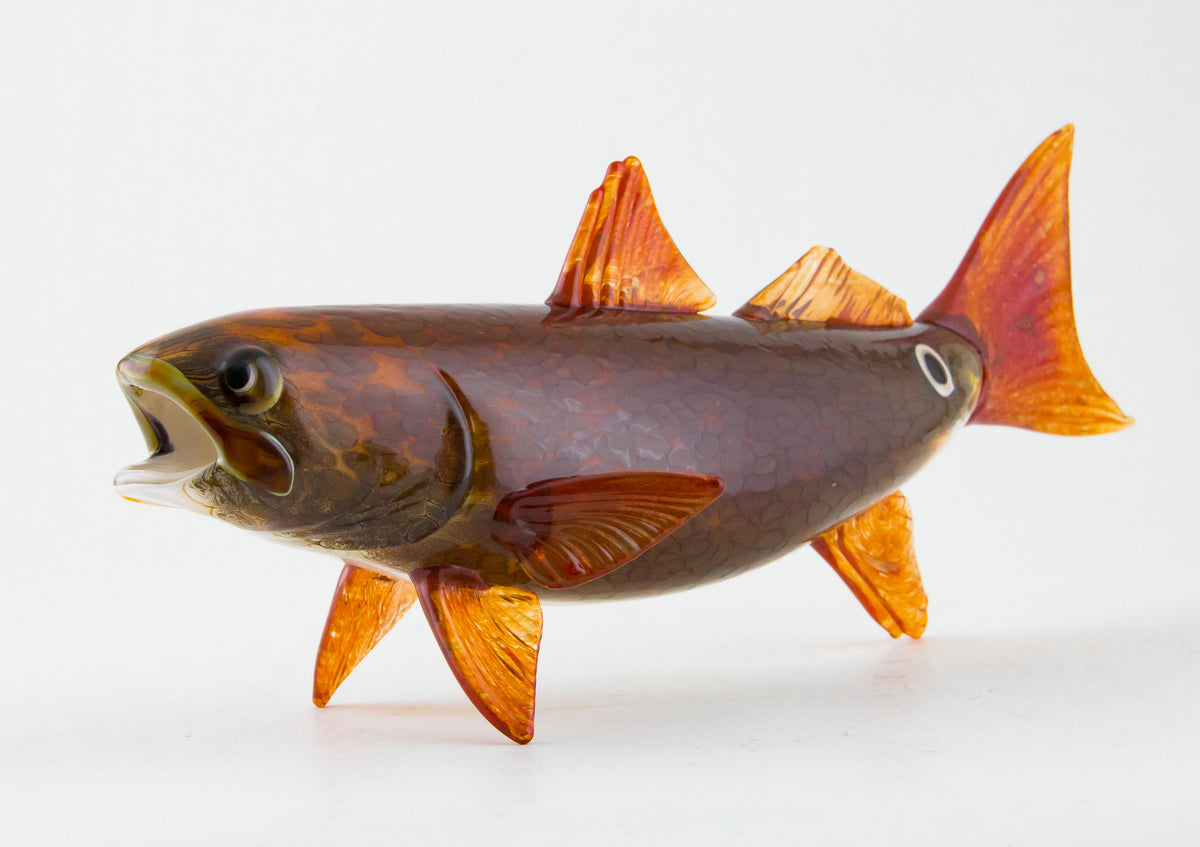 Redfish Sculpture — Fusion Art Glass & Fine Jewelry